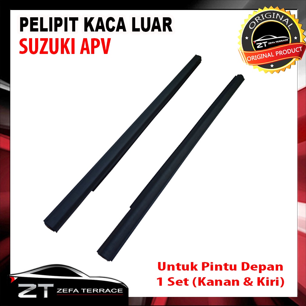 Suzuki APV Front Door Outside Glass Seam Rubber 1 Set Weather Strip APV ...