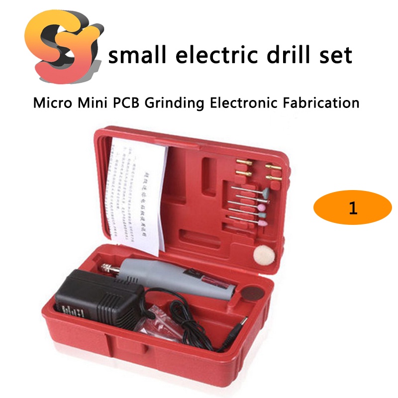 [Ready Stock Supply] Small Electric Drill Set Model Machine Hand PCB ...