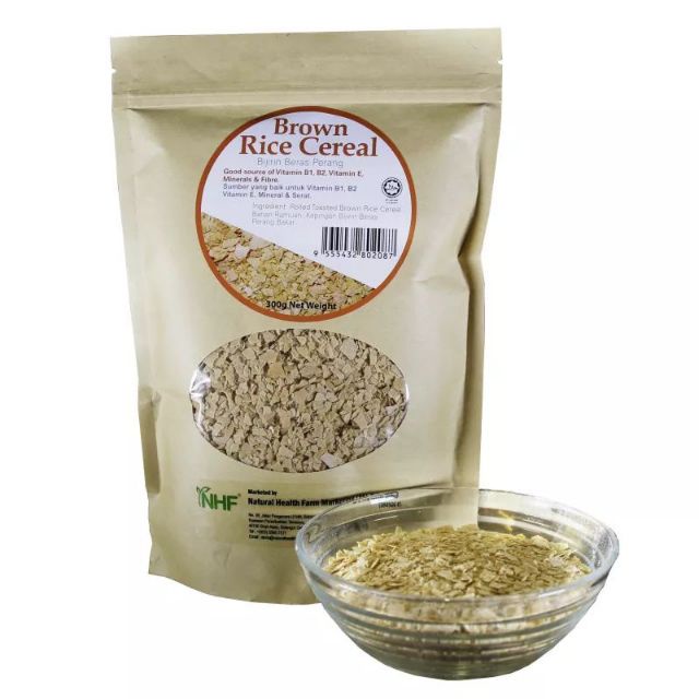ORGANIC BROWN RICE CEREAL 300G | Shopee Philippines