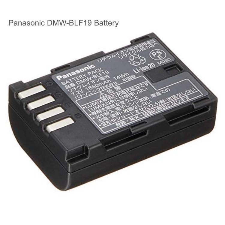 DMW-BLF19 BLF19 Battery for GH3 GH4 GH5 GH5S G9 digital cameras ...