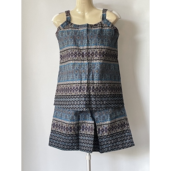 terno cotton barik large (mesh-penta-lanyrinth) | Shopee Philippines