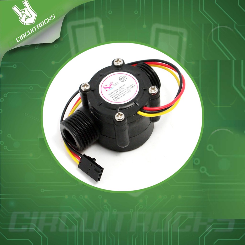 Water Flow Sensor G1/2 | up to 2MPa | Shopee Philippines