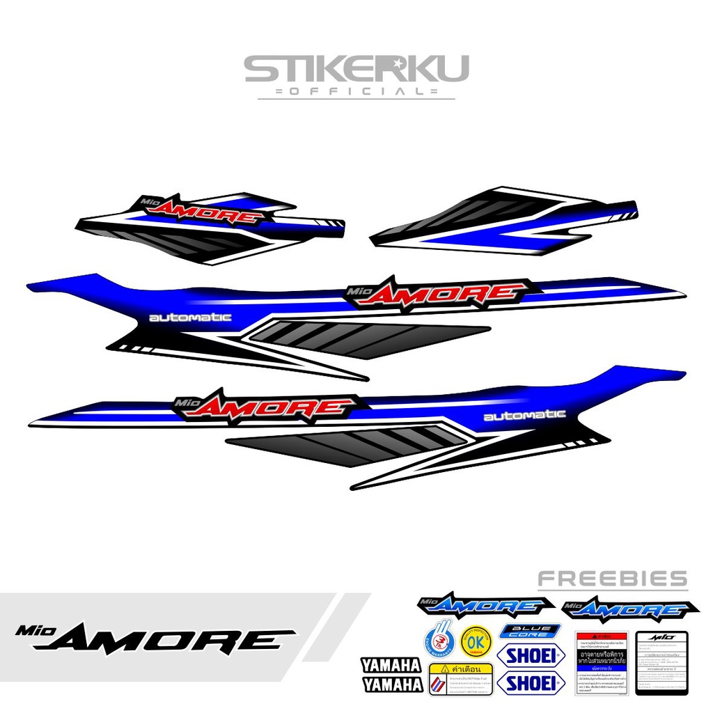 Mio SPORTY STRIPING AMORE THAILAND 1 / MIO LAMA AMORE THAILAND 1 ...