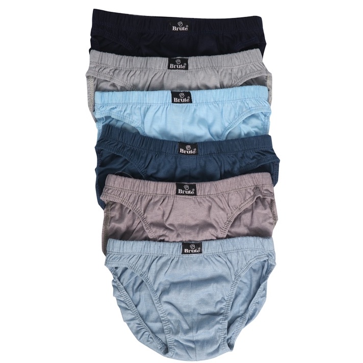 Brute Kid's hipster cotton briefs - colored (set of 6) | Shopee Philippines