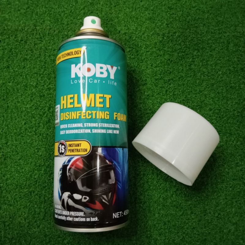 Koby Helmet Disinfecting Foam (450mL) | Shopee Philippines