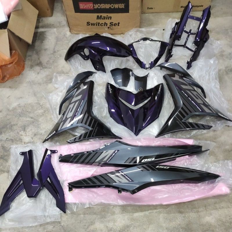 Coverset cover set (HLD Racing) yamaha y15zrv2 y15zr v2 y15 v2 (2TH PP ...