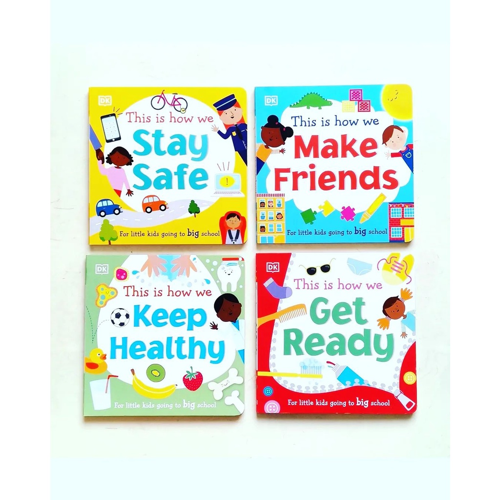 This Is How We: Stay Safe/Make Friends/Keep Healthy/Get Ready | Shopee ...