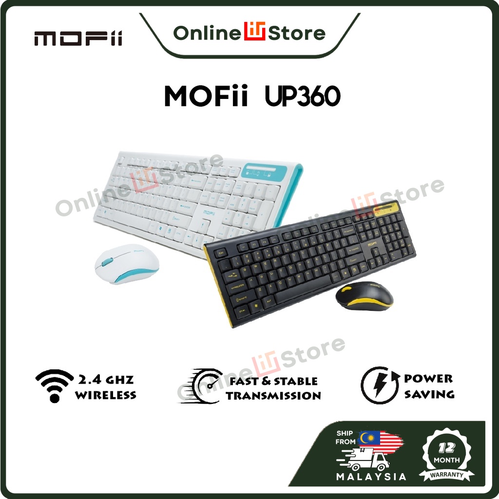 MOFII UP360 Wireless Keyboard Set | Shopee Philippines