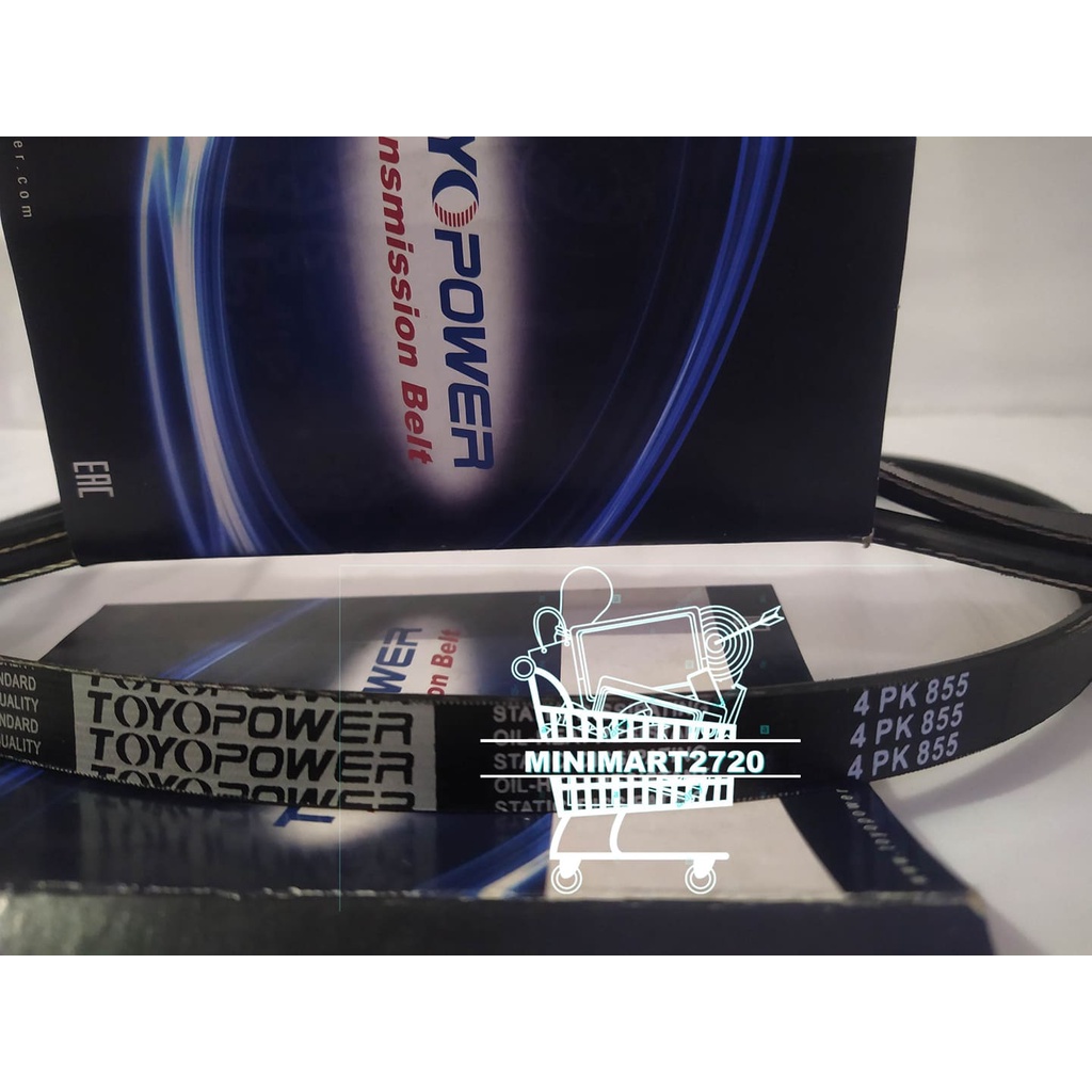 FAN BELT AIRCON 4PK855 KIA GRAND CARNIVAL / SEDONA / K2700 / J3 ENGINE TOYOPOWER SINGAPORE ...