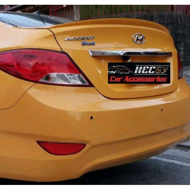Accent Ducktail Spoiler 2011 to 2018 2012 2013 2014 2015 2016 2017 ...