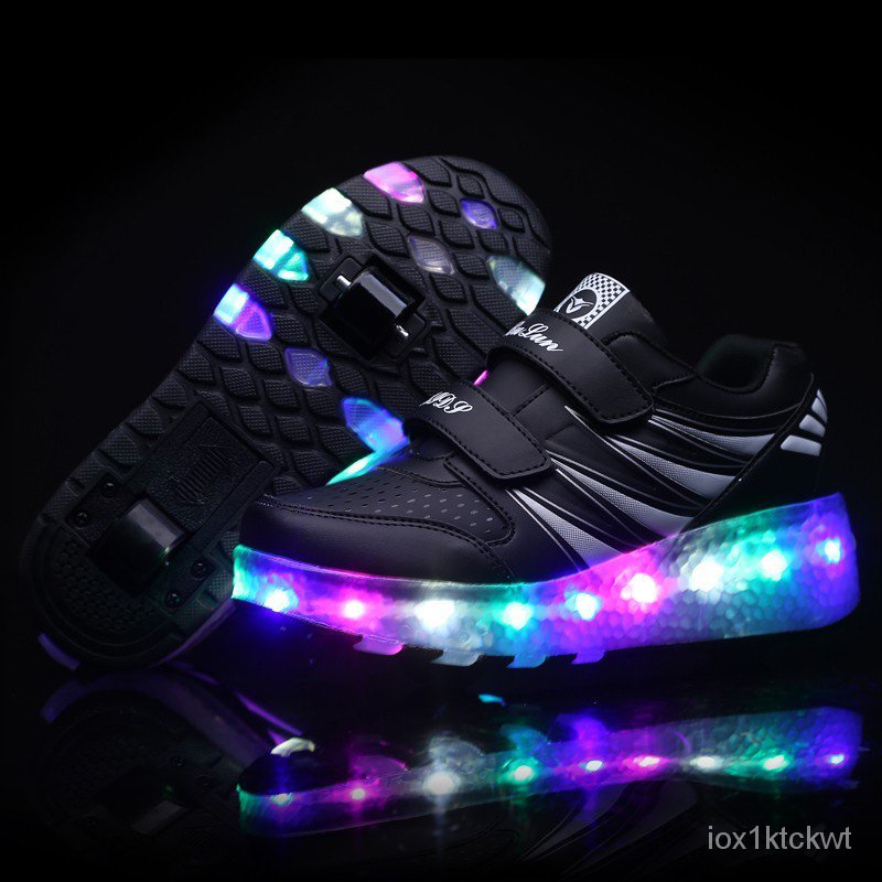 Heelys Kid's Roller ShoesBoy and Girl LED Light up Shoes 2 Wheel ...