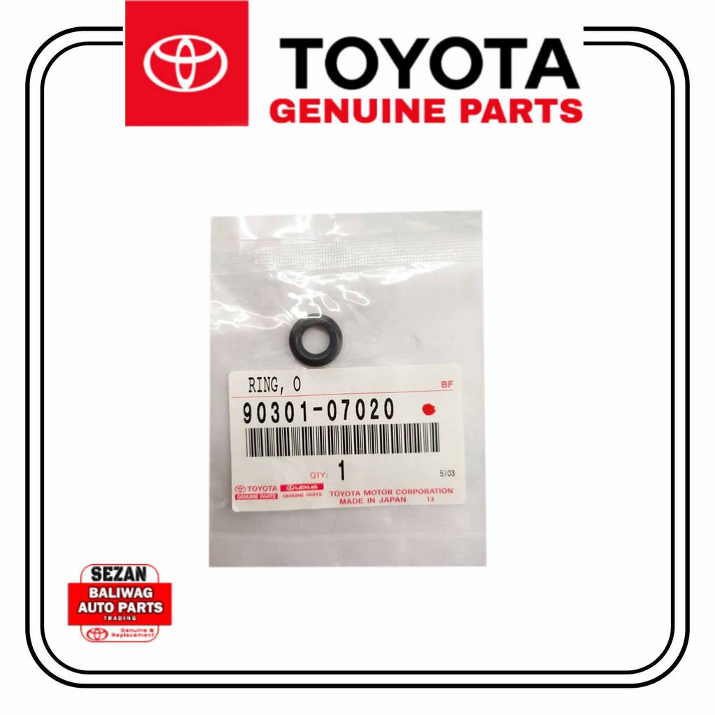 ORIGINAL TOYOTA O-RING FUEL PRESSURE REGULATOR YARIS 2013-2016 COROLLA ...