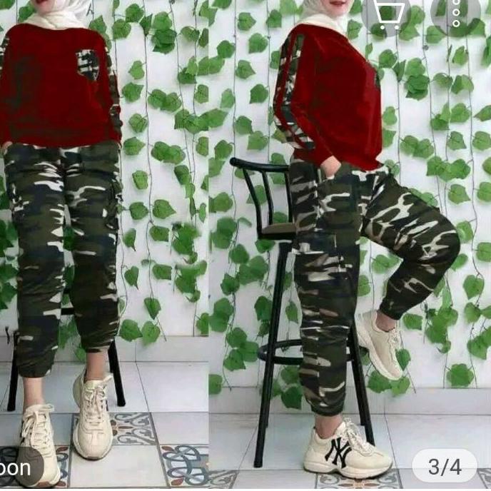 Fresh Set Army// Women's Set | Shopee Philippines
