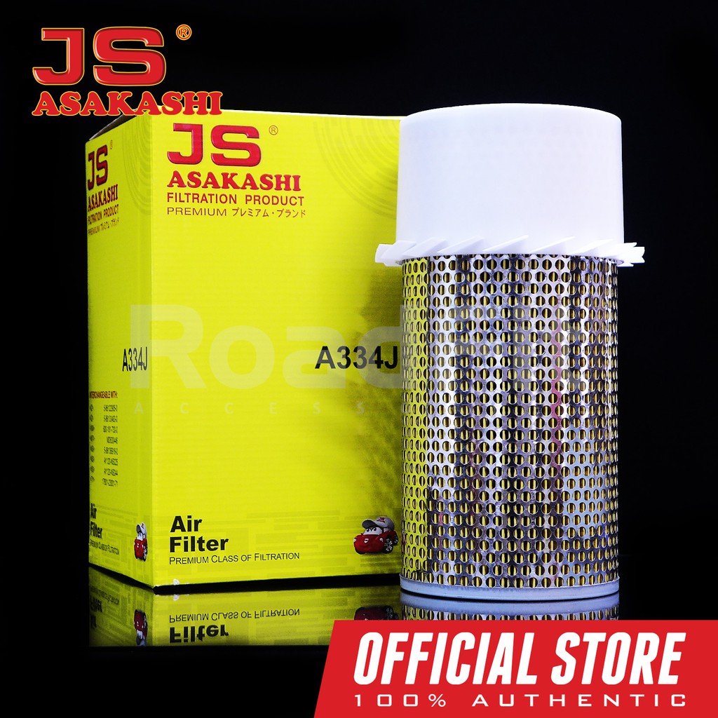 JS Air Filter A334J for Mitsubishi 4D56 L-200, L-300, Pajero DSL,Nissan ...