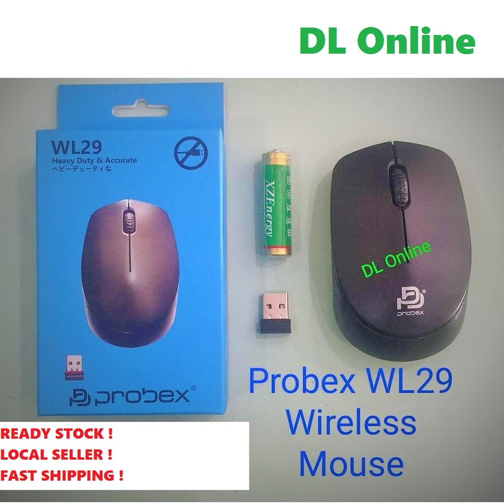 PROBEX WIRELESS MOUSE (WL29) | Shopee Philippines
