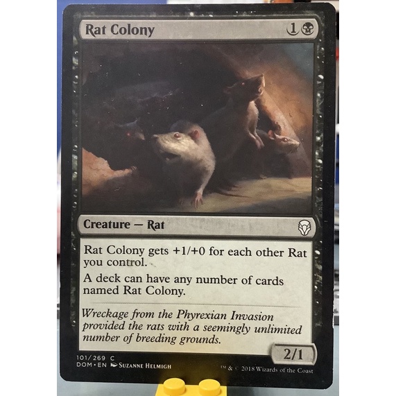 MAGIC: The Gathering - Rat Colony (Dominaria) | Shopee Philippines