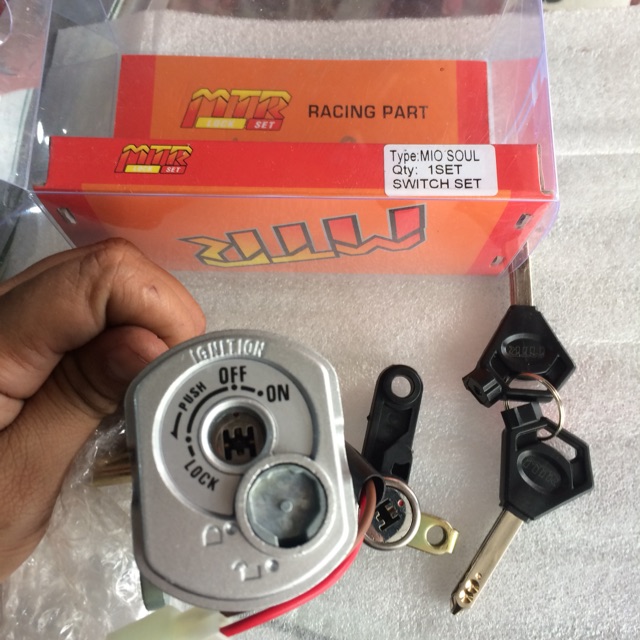 motorcycle Ignition key switch mio soul carb (Anti theft ) | Shopee ...