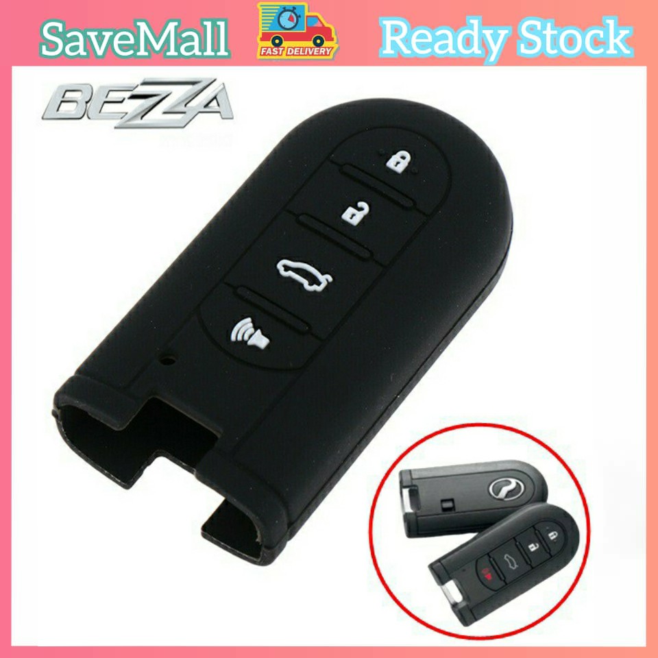 QUALITY Silicone Car Remote/Key Cover Perodua Bezza/New MYVI Cover ...
