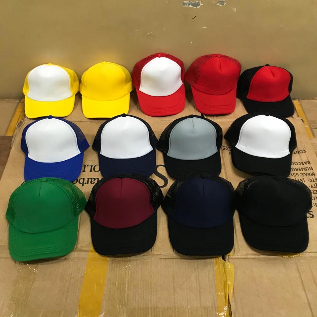 COD baseball cap snapback hatPLAIN capMESH NET cap | Shopee Philippines