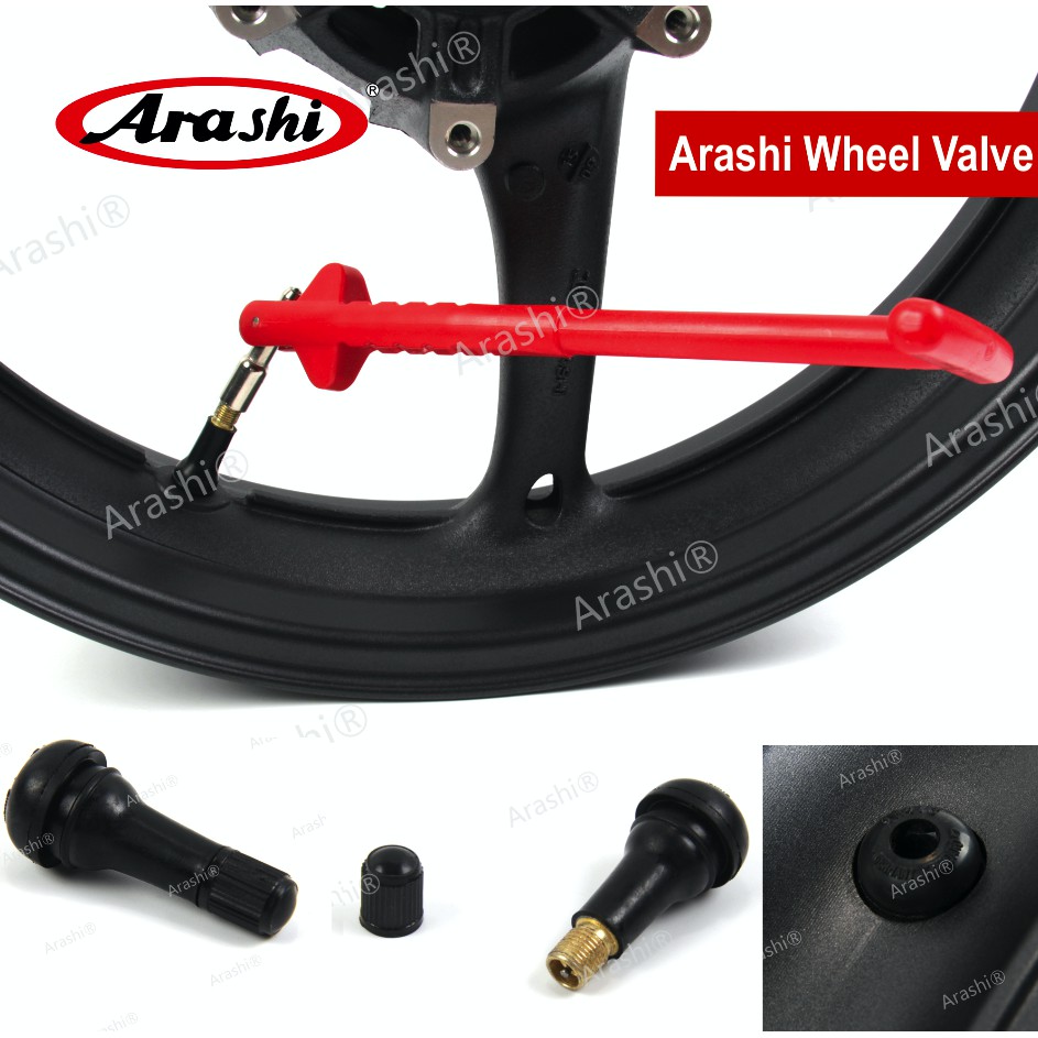 Arashi Tubeless Wheel Valve for Car / Motorcycle. Kepala Tiup Tayar ...