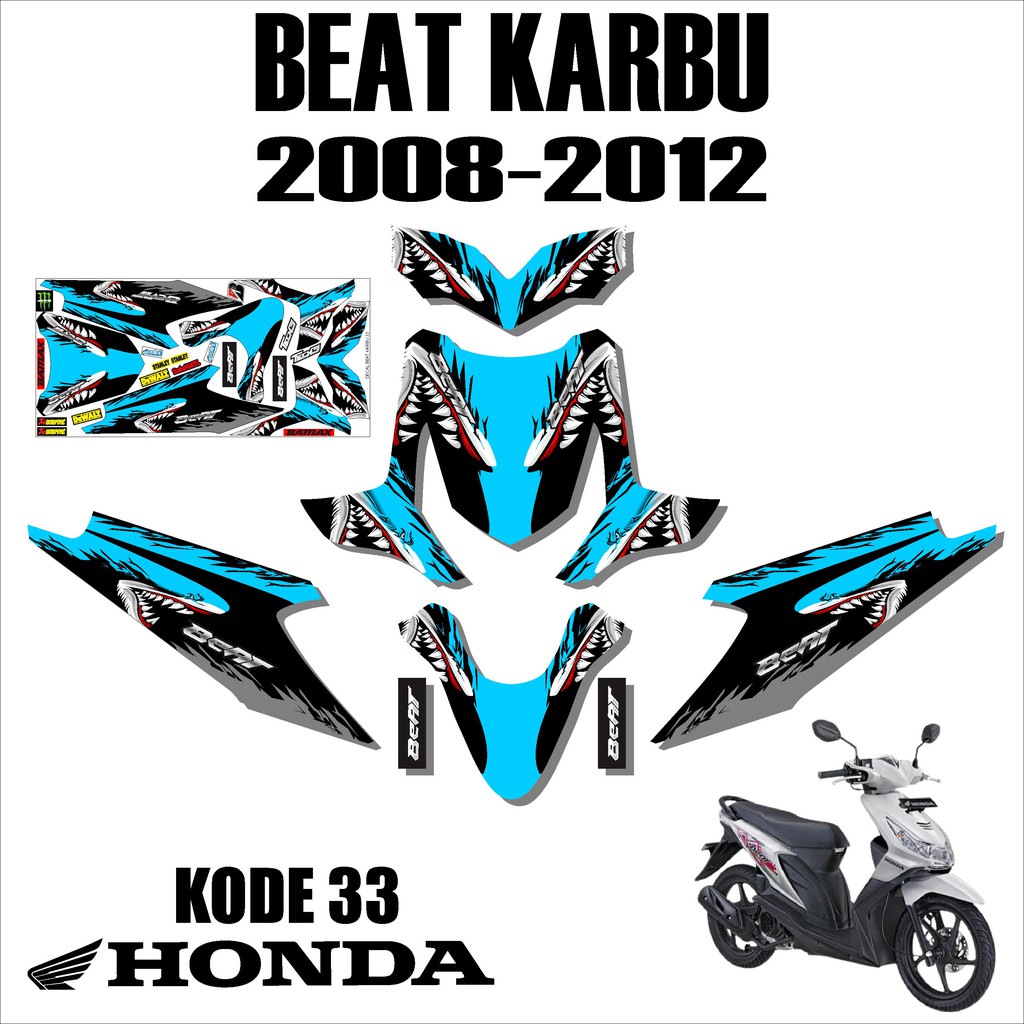 Fullbody Beat Karbu Sticker Decal 2008 2009 2010 2011 2012 Variations ...