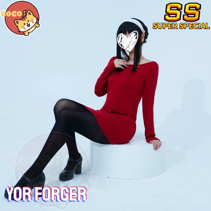 Anime Spy X Family Yor Forger Daily Wear Cosplay Costume Anime Cos Spy ...