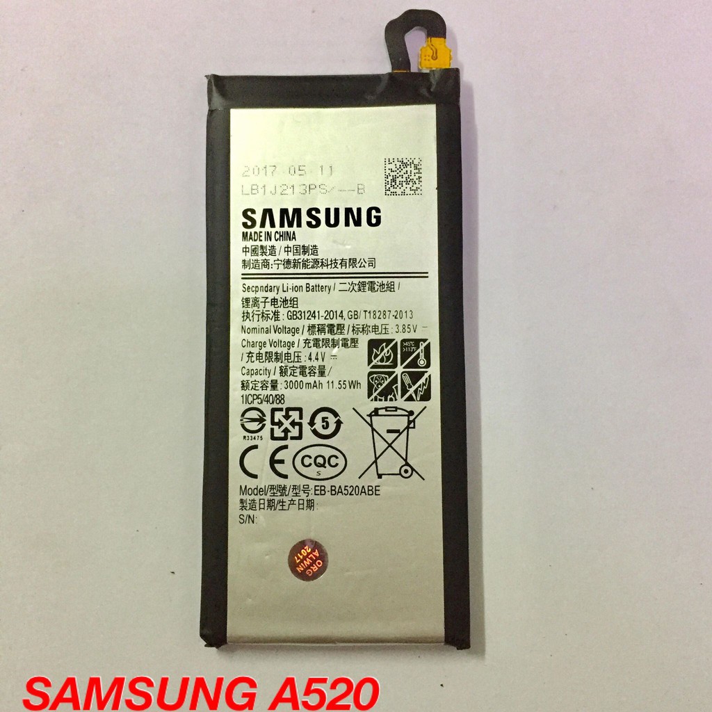 REPLACEMENT Samsung Galaxy A5 （2017） SM-A520 EB-BA520ABE Battery ...