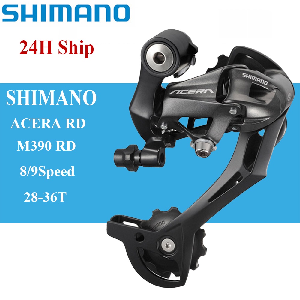 Shimano Altus SL-M370 3x9-Speed Shifter And RD-M370 Rear Derailleur 9-Speed Rear Derailleur ...