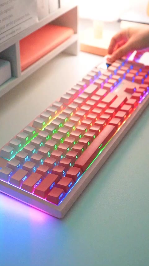 LANGTU LT104 Upgrade Side Lettering PBT Keycaps LT104 3Mode Wireless ...