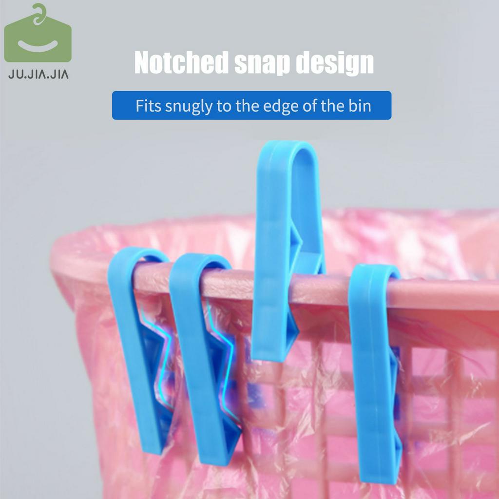 A set of 2 Garbage bin clamp retainer for fixing garbage bags | Shopee ...
