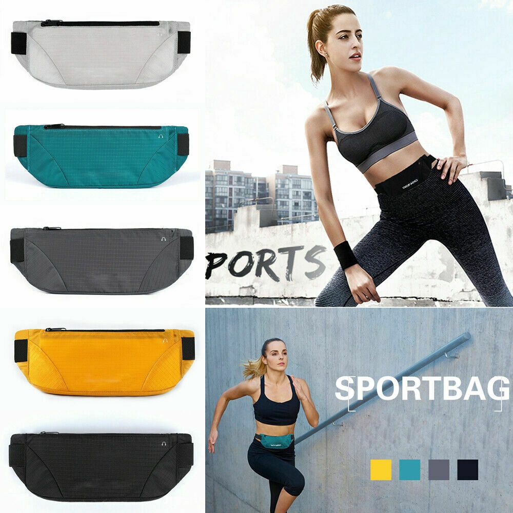 [Ready Stock] Waterproof Sports Runner Waist Bum Bag Running Jogging ...