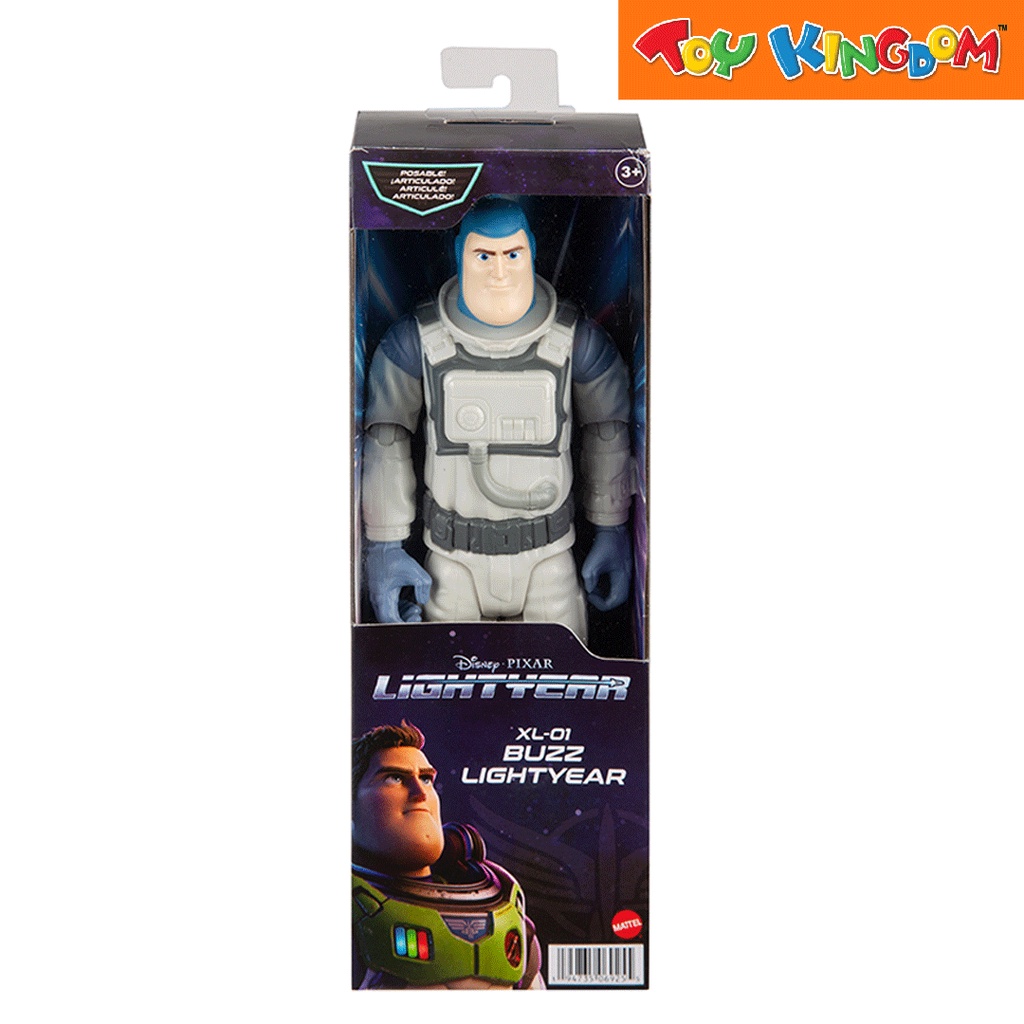 Disney Pixar Lightyear XL-01 Buzz Lightyear Figure Gray Action Figure ...