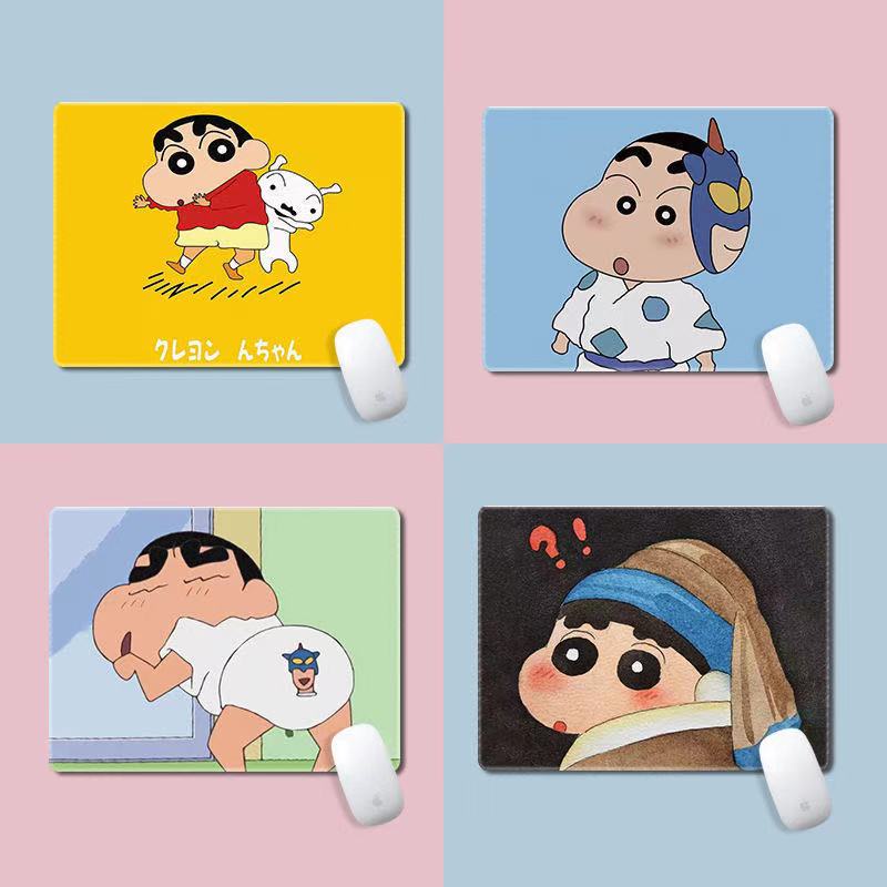 Crayon Shin-chan cartoon cute mouse pad size 22x18cm | Shopee Philippines