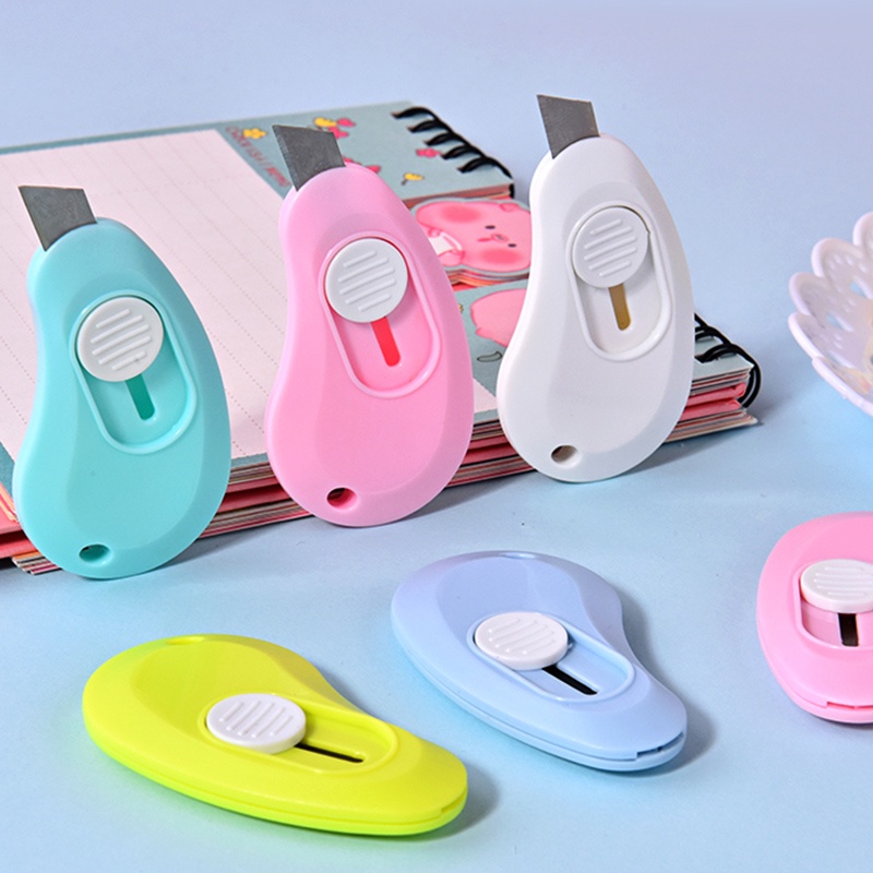 Mini Candy Color Retractable Paper Cutter | Shopee Philippines