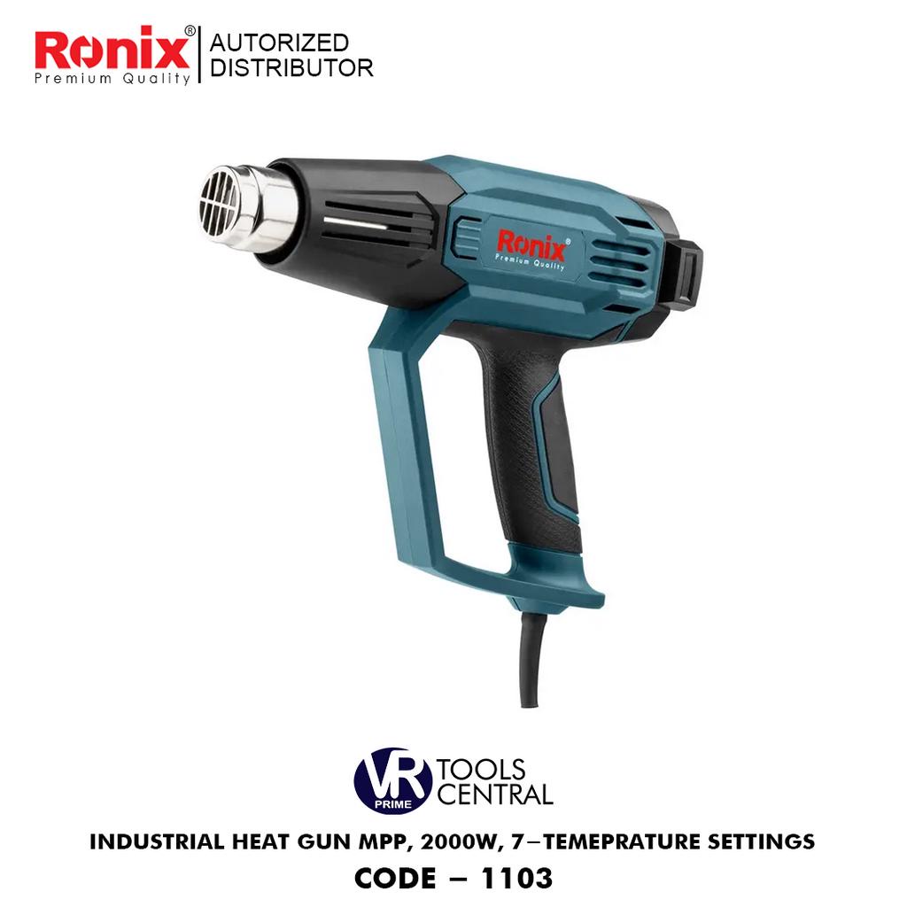 Ronix® by VR Prime - Industrial Heat Gun MPP, 2000W, 7-temeprature ...