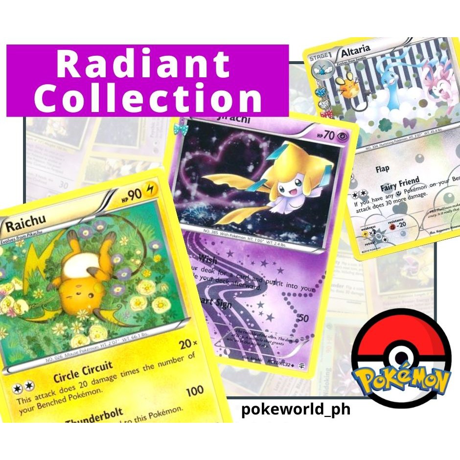 Radiant Collection - Generations Pokemon Singles - Poke World | Shopee ...
