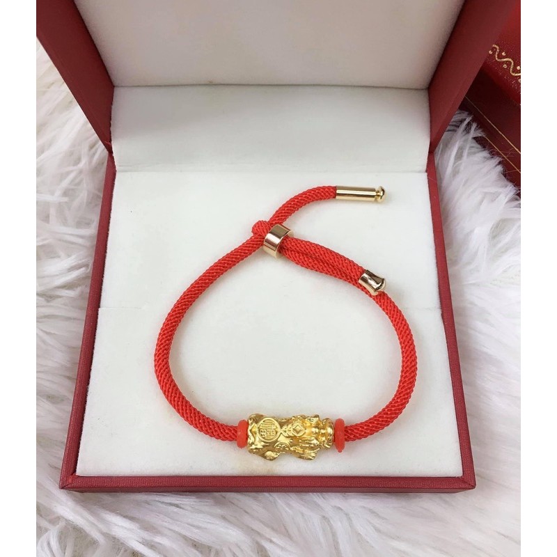 LUCKY CHARM BRACELET (w/h 24k Gold PIAO) | Shopee Philippines