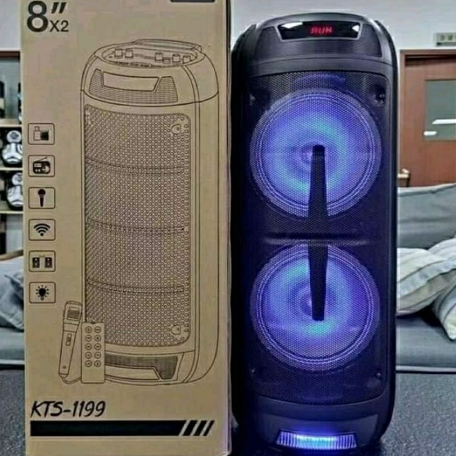 KTS Wireless Bluetooth Speaker FREE MICROPHONE (KTS-1199) | Shopee Philippines
