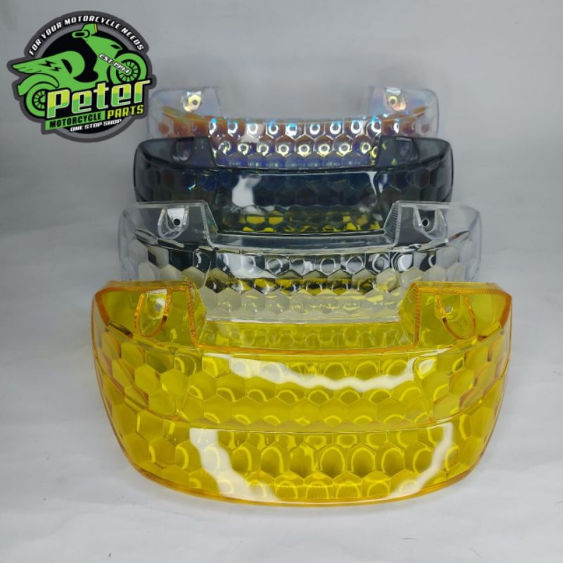 TAIL LIGHT LENS HONDA DIO 2/STOCK/PLAIN CLEAR/HONEYCOMB CLEAR,BLACK ...