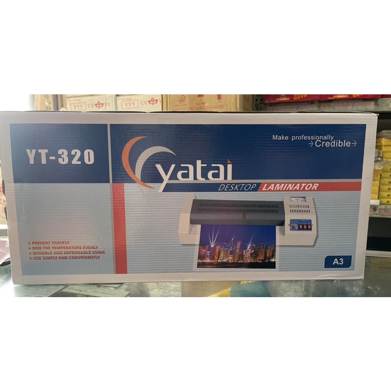 YATAI A3 Laminator Machine w/ 1 FREE Laminating Film (65mmx95mm ...