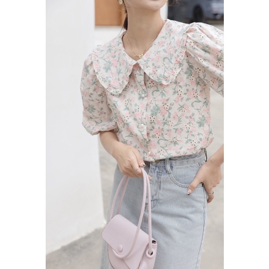 Vintage Floral Somi Shirt (Floral Shirt) | Shopee Philippines