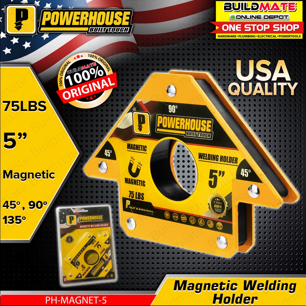 Buildmate x POWERHOUSE Arrow Magnetic Welding Holder Magnet Angle ...