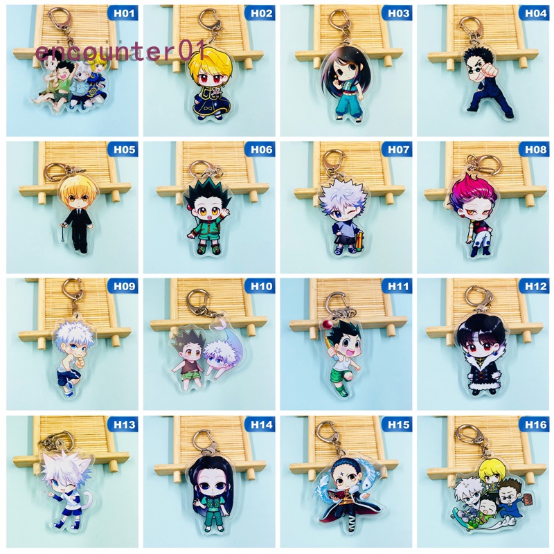 Anime Hunter X Hunter Kurapika GON FREECSS Keychain Props Key Ring Toy ...