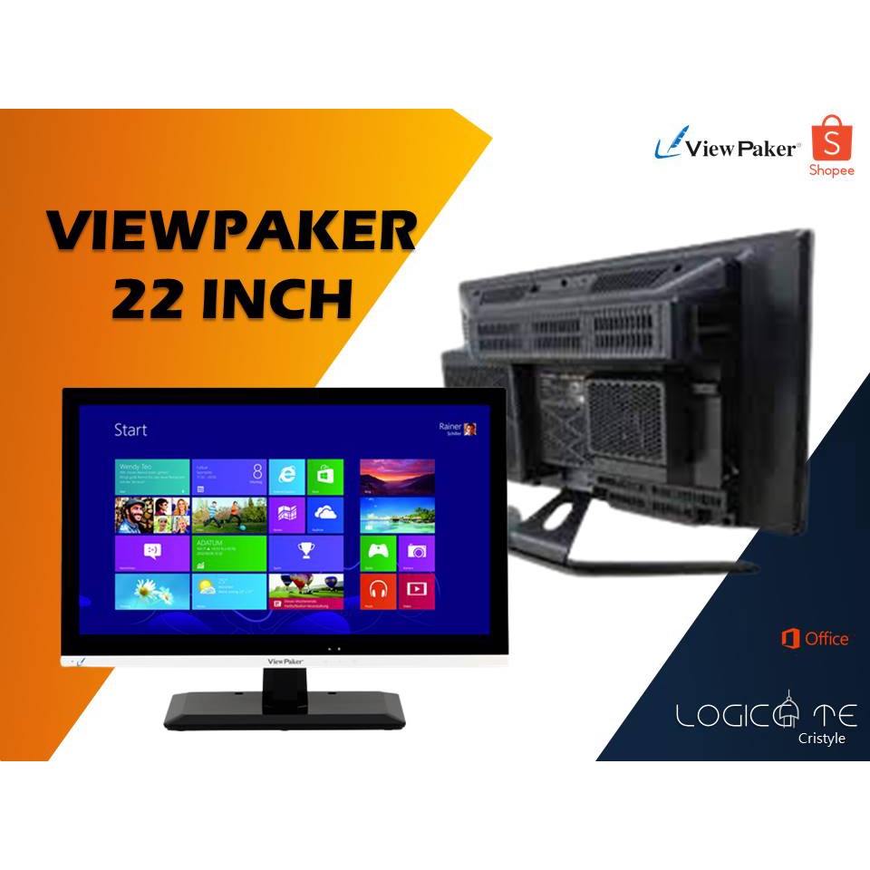 ViewPaker 22 Inch FHD i5 8g ddr3 500g hdd ALL in ONE | Shopee Philippines