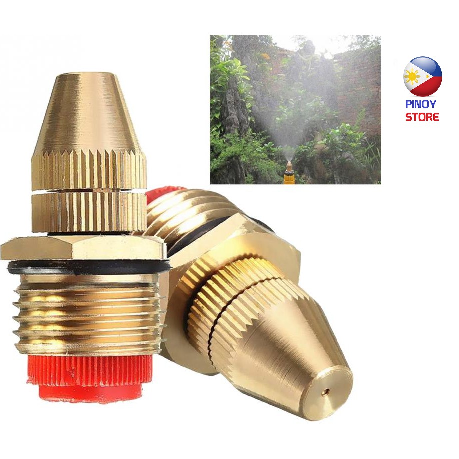 Spray Nozzle Brass 1/2" half inch DN15 brass Sprinkler adjustable ...