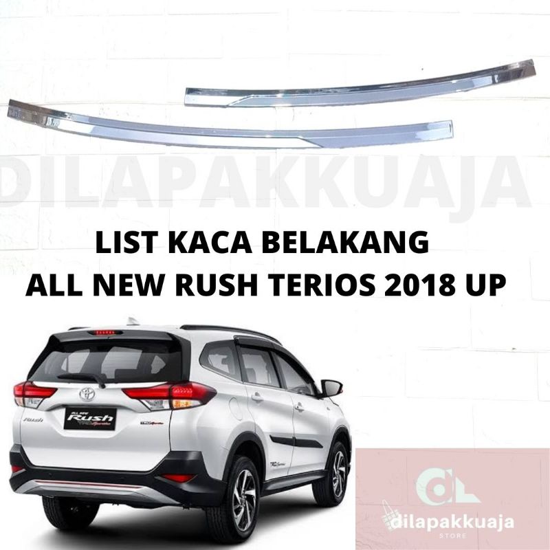 List Rear Glass All New Rush Terios 2018 Up List Rear Luggage All New ...
