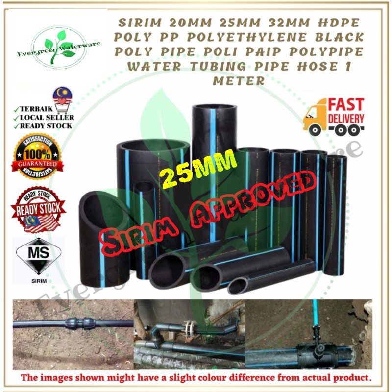 25MM Poly Pipe Sirim Approved ( 1 Quantity = 1M) | Shopee Philippines