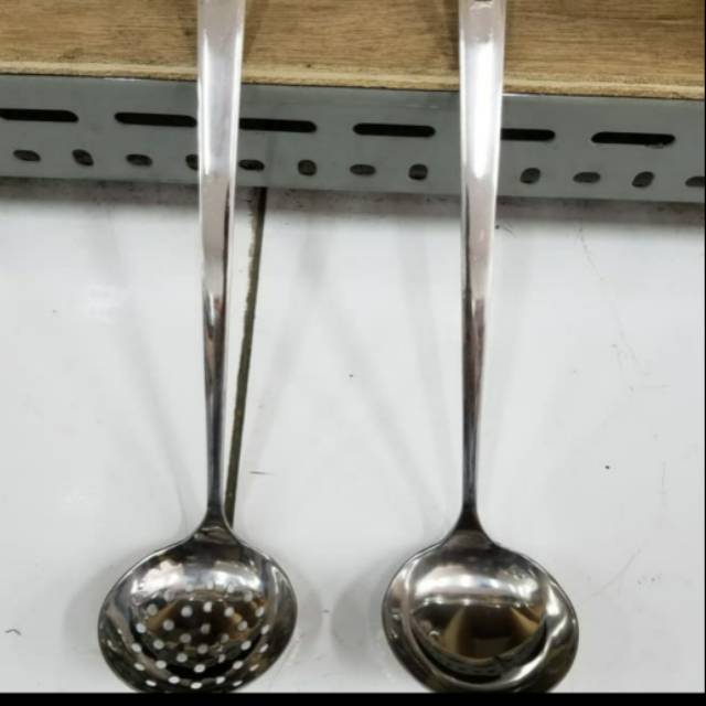 Irus spoon set shabu suki soup stainless 7cm thick 3.0mm | Shopee ...