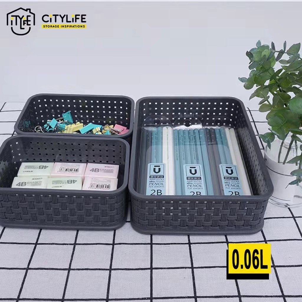 CityLife Open Top Cuboid Holder Mini Box Desk Organizer #L-7174 ...