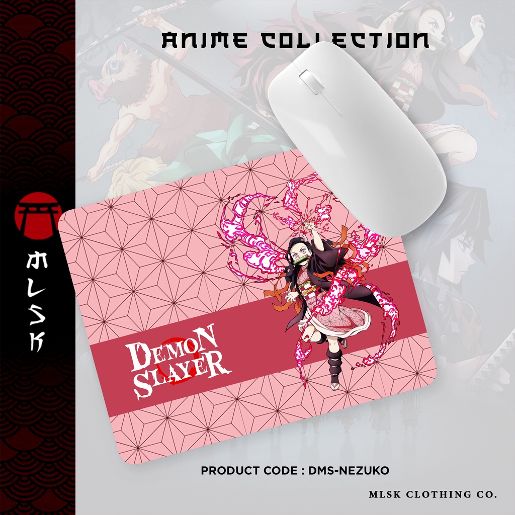 DEMON SLAYER ANIME MOUSE PAD TANJIRO NEZUKO ZENITSU HASHIRA GIYUU ...